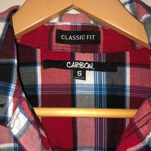 Carbon | Shirts | Mens Carbon Plaid Shirt | Poshmark